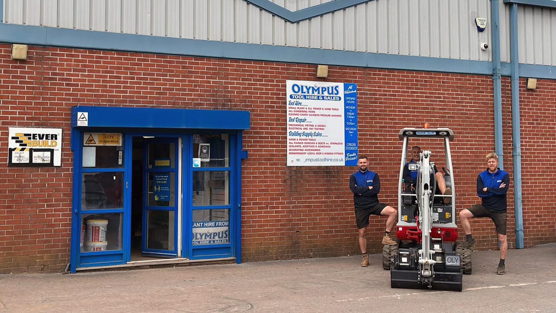 Plant and Tool Hire in Newton Abbot, Devon - Olympus Plant and Tool Hire